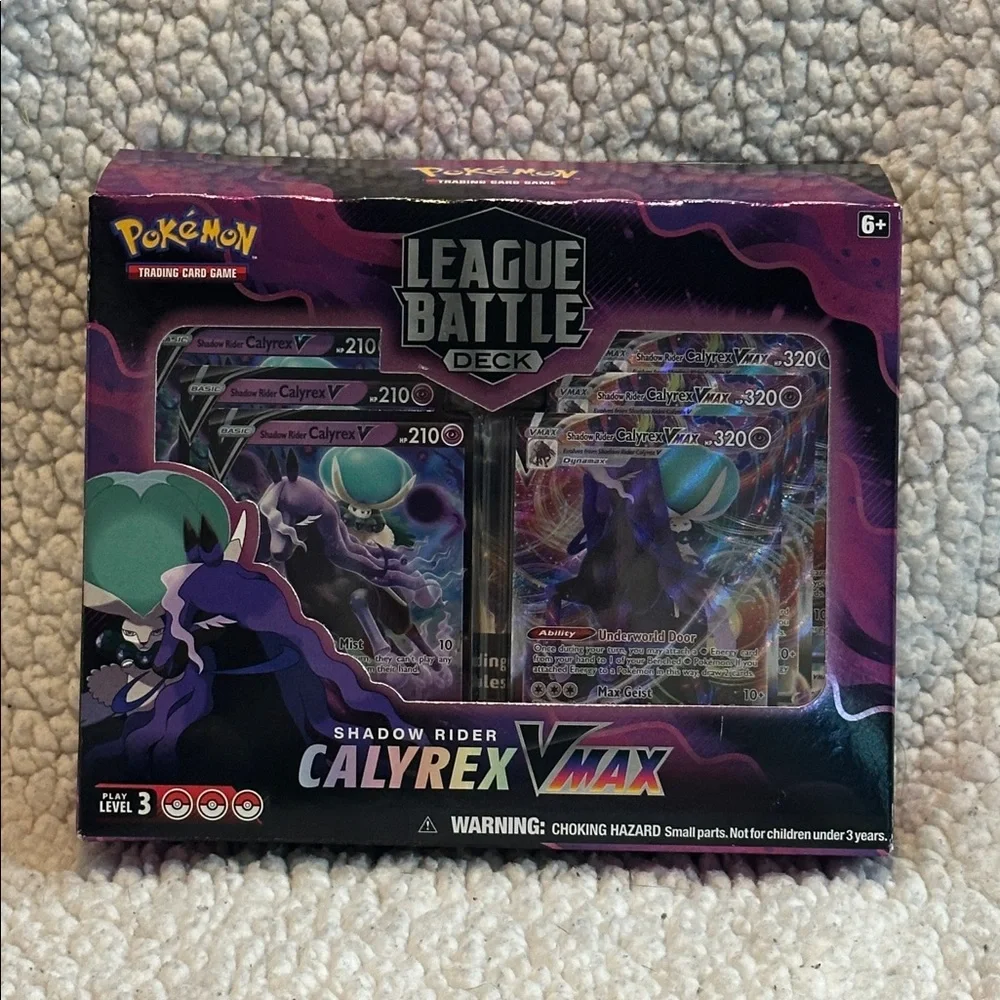 Pokemon | Toys | Nwt Pokmon Tcg Shadow Rider Calyrex Vmax League Battle ...
